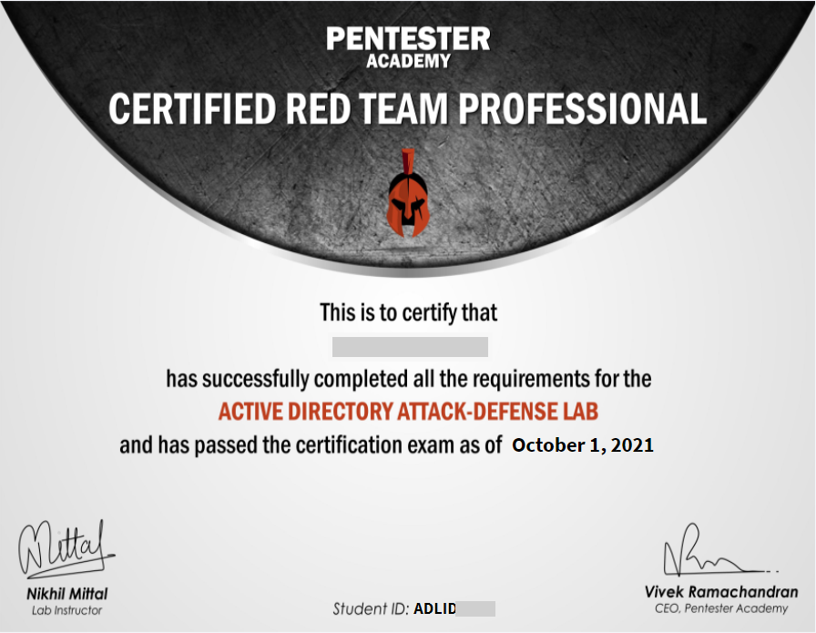 我的 Certified Red Team Professional (CRTP) 之旅 - 波波的寂寞世界-波波的寂寞世界